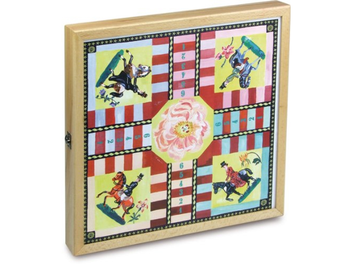Jogo de Tabuleiro VILAC Set Of Classic Games By Nathalie Lété (4 Anos ...