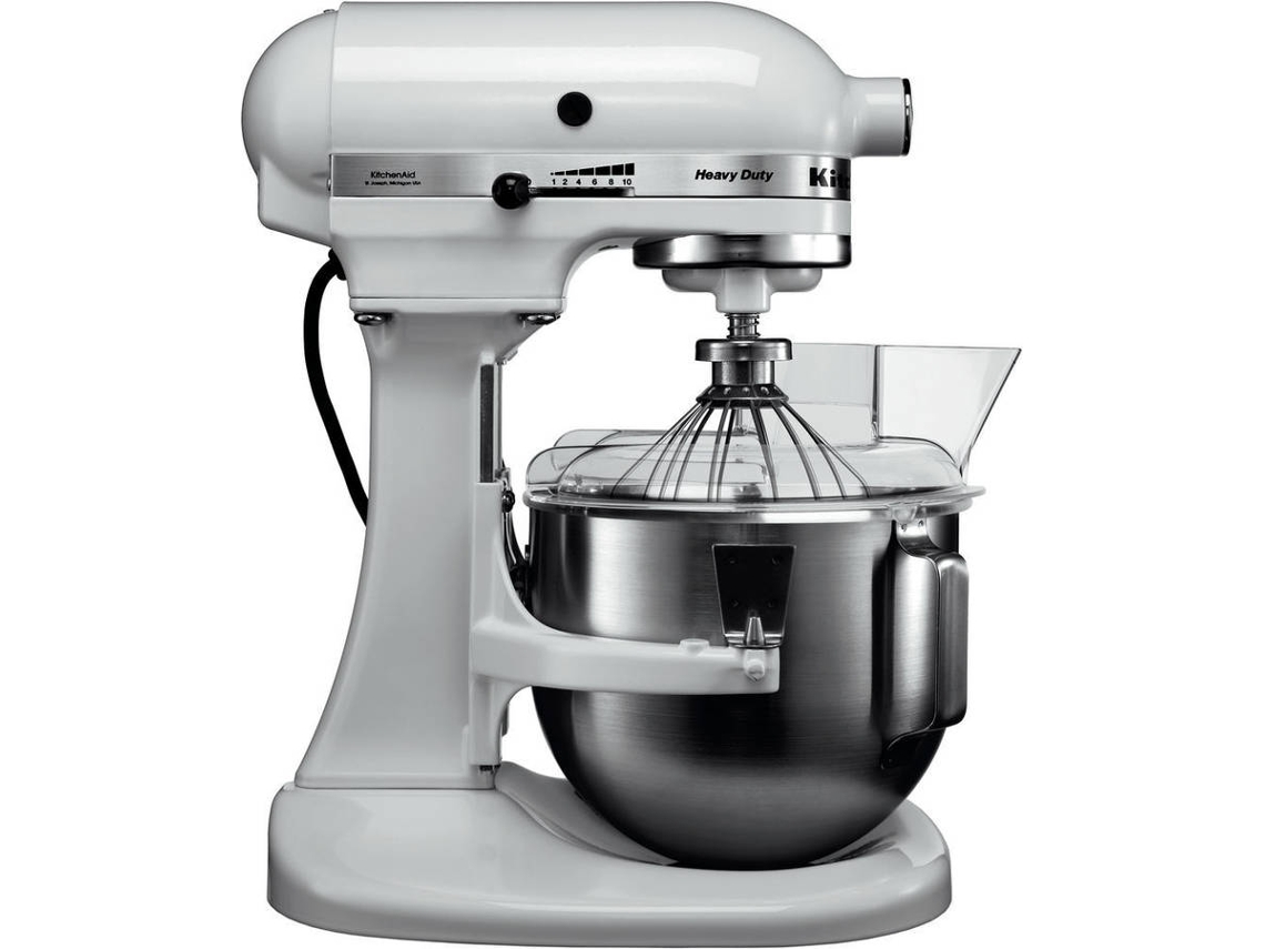 Robô de Cozinha KITCHENAID 5KPM5EWH Heavy Duty (4.8 L - 315 W) | Worten.pt