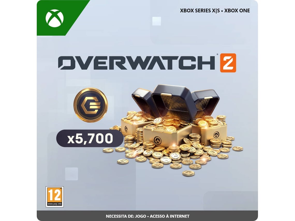 Cartão XBOX Overwatch 2 Coins - 5000 (Formato Digital) | Worten.pt