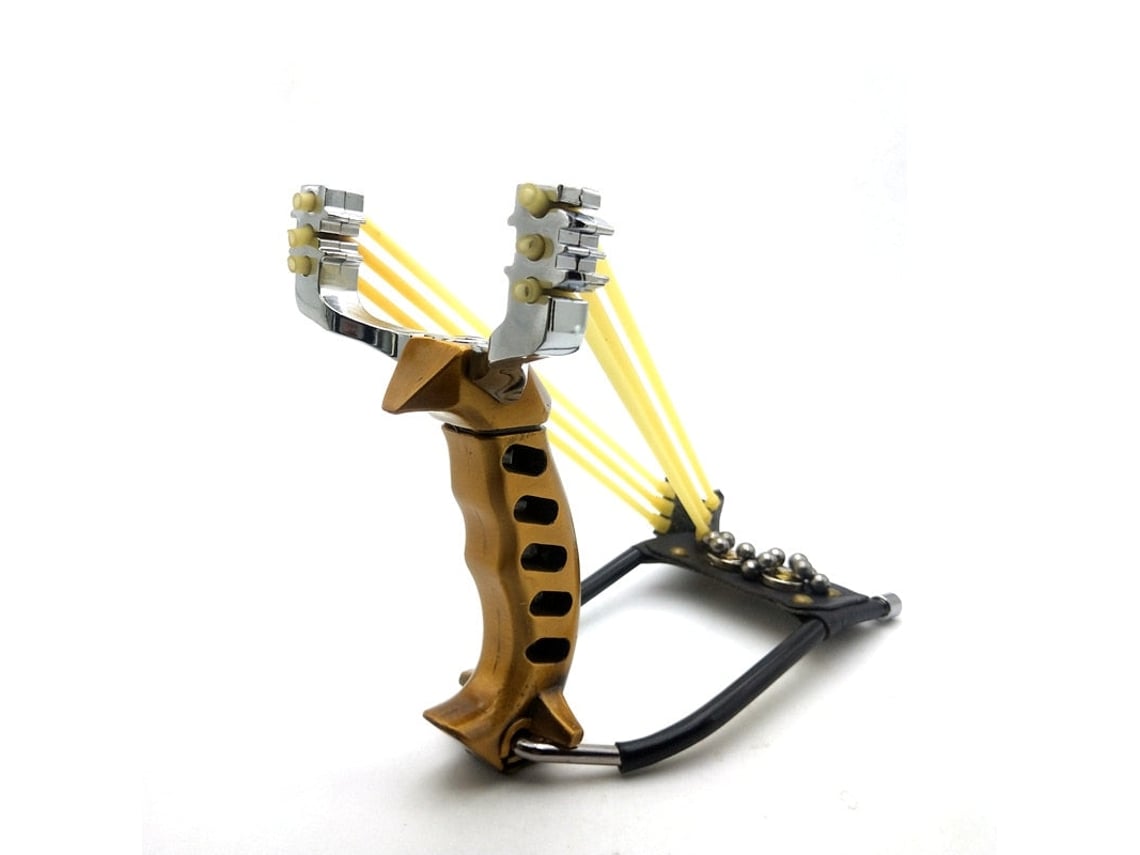 Poderoso Estilingue com Descanso de Pulso Caça Ao Ar Livre para Pesca e ...