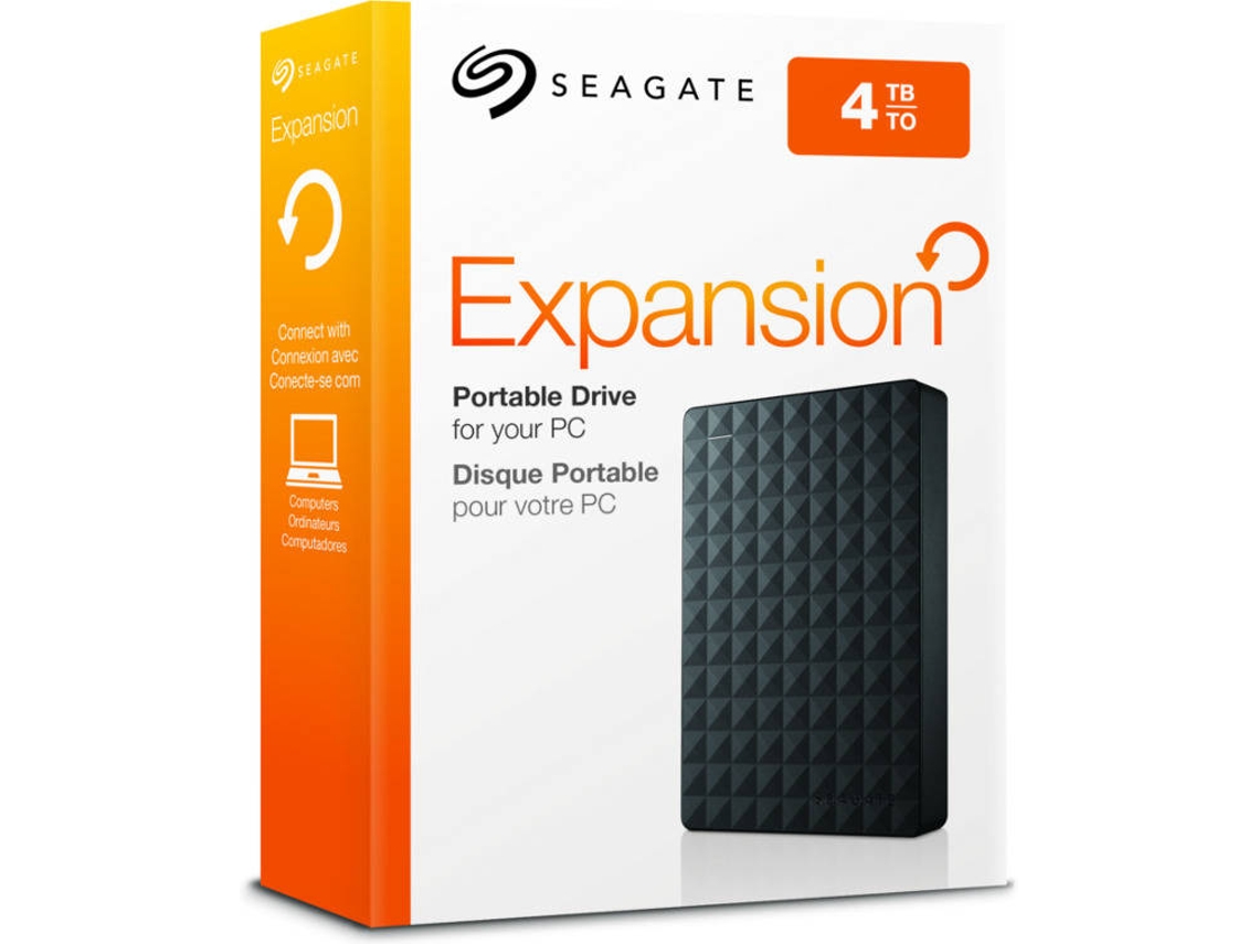Disco HDD Externo SEAGATE Expansion Port 4 TB (Preto - 4 TB - USB 3.0 ... Disco HDD Externo SEAGATE Expansion Port 4 TB (Preto - 4 TB - USB 3.0 ...