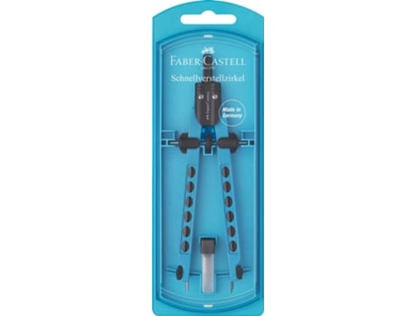 Compasso Faber-Castell Factory Neon Quick-Set Compass | Worten.pt