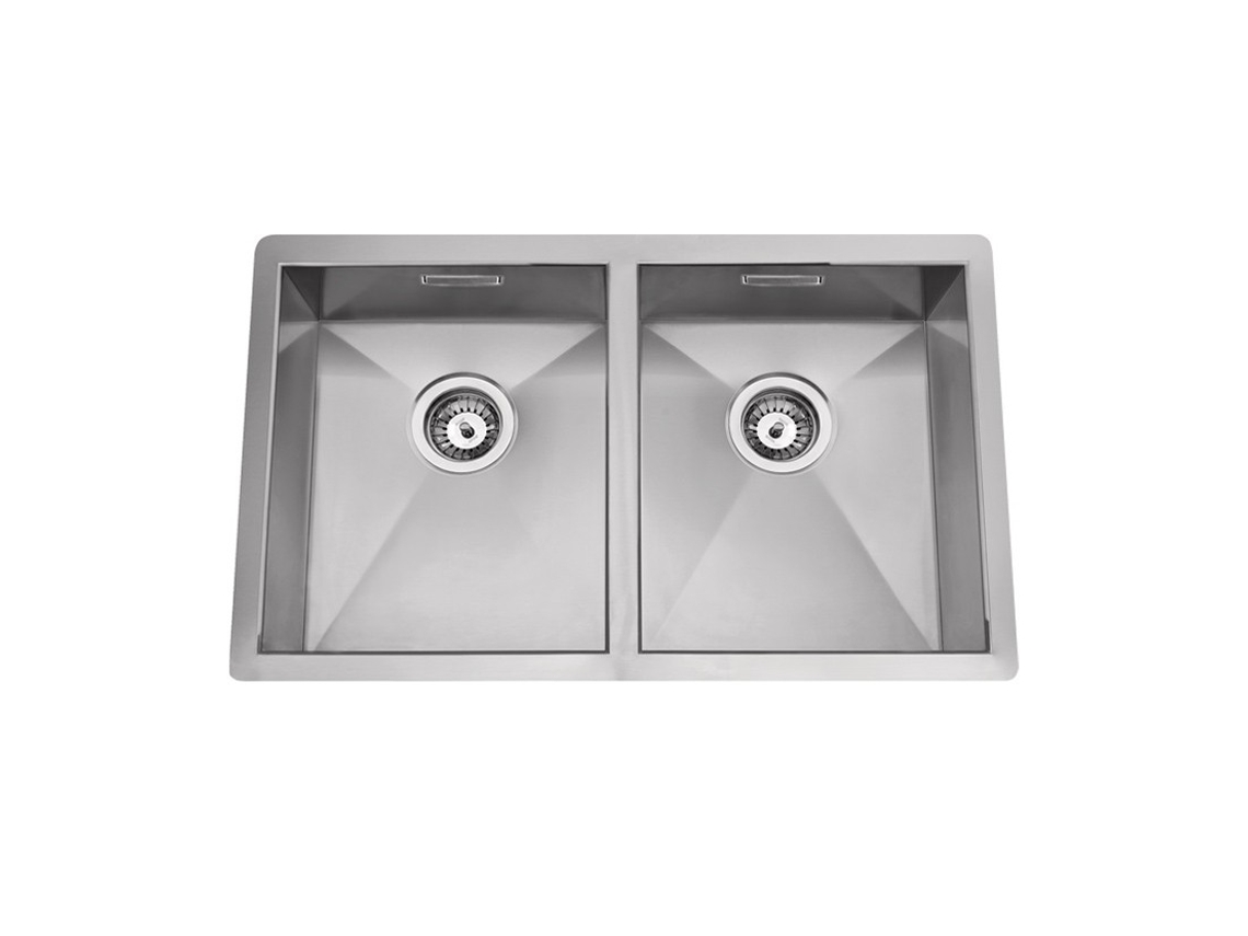 Lava-Loiça RODI de 2 Cubas Box Line 75 em Inox Escovado | Worten.pt