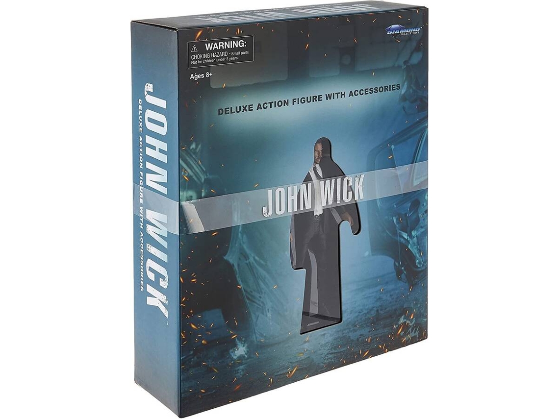 Figura De Ação DIAMOND SELECT John Wick Box Set luxe Ação Com ...