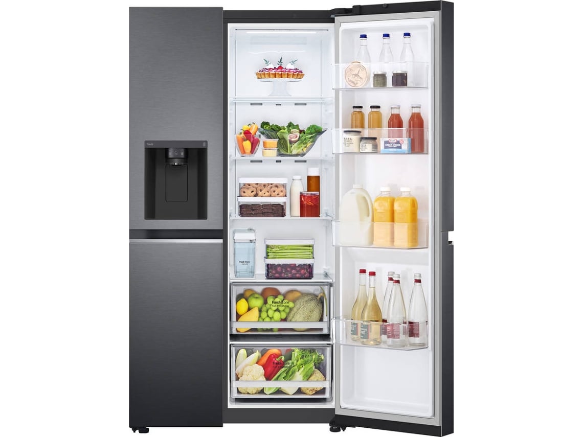 Frigorífico Americano LG GSLV71MCTE (No Frost - 179 cm - 635 L - Preto ...