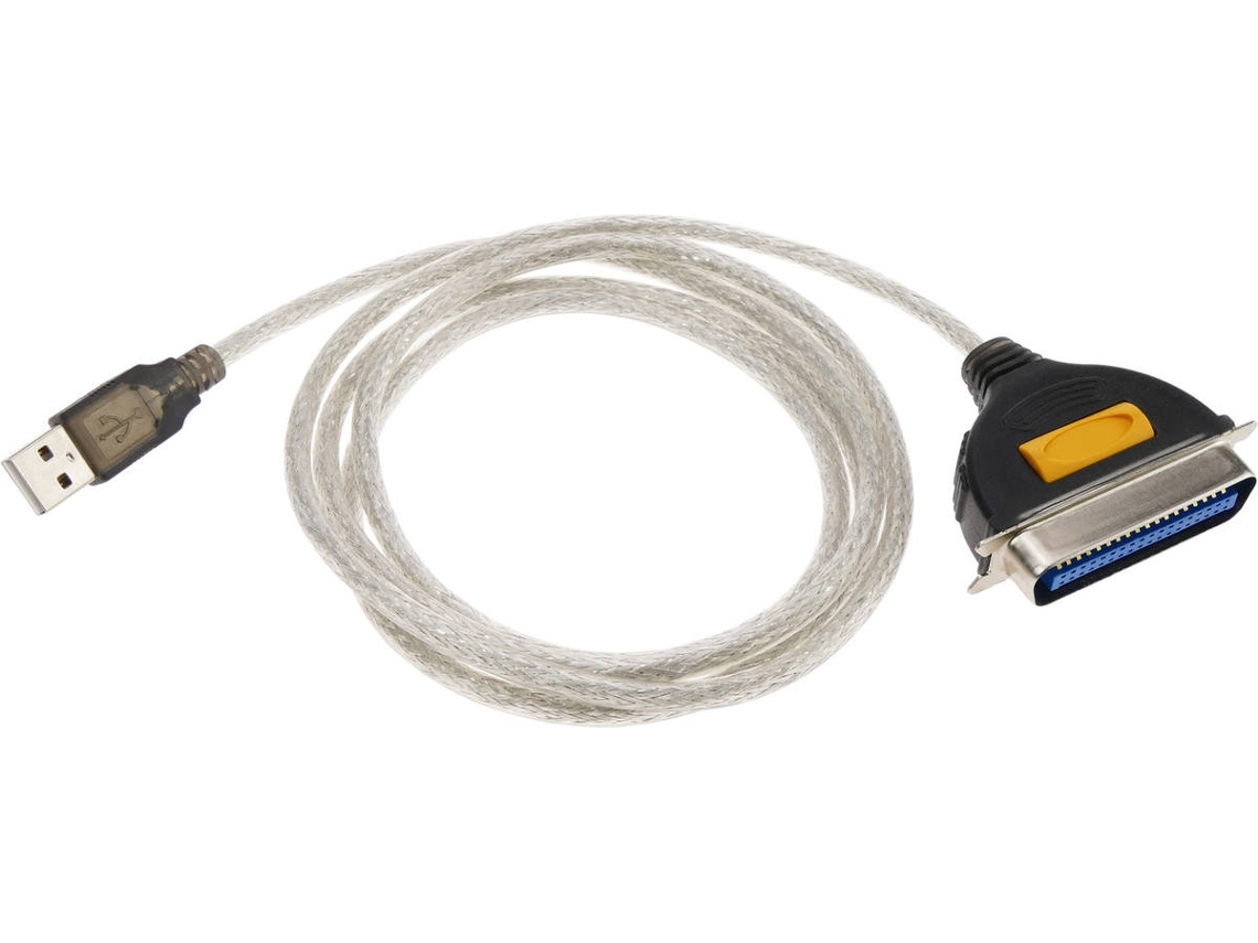 Adaptador CABLEMATIC Conecta uma Impressora Através do USB (1.5m) | Worten.pt