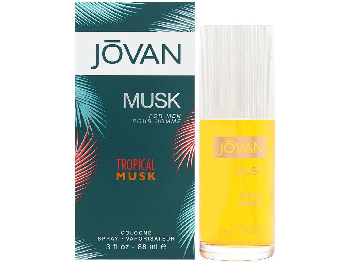 Perfume JOVAN Tropical Musk Eau De Cologne (88ml) | Worten.pt