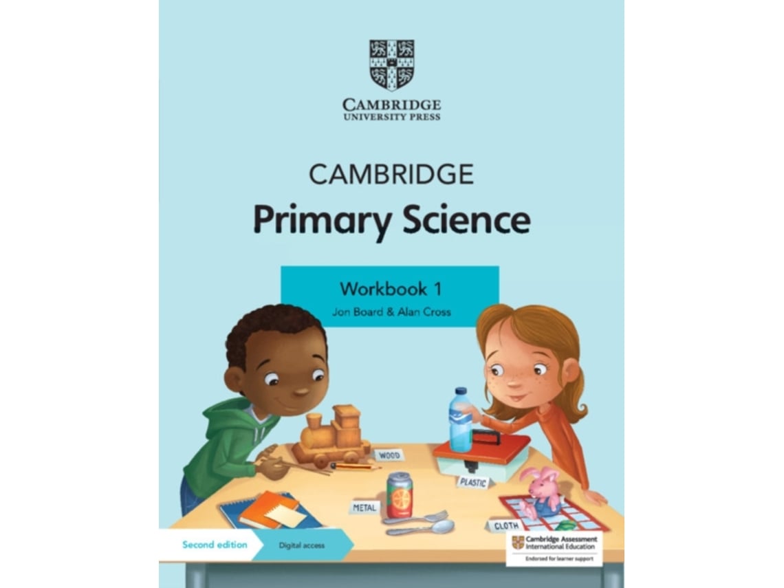 Livro cambridge primary science workbook 1 with digital access (1 year ...