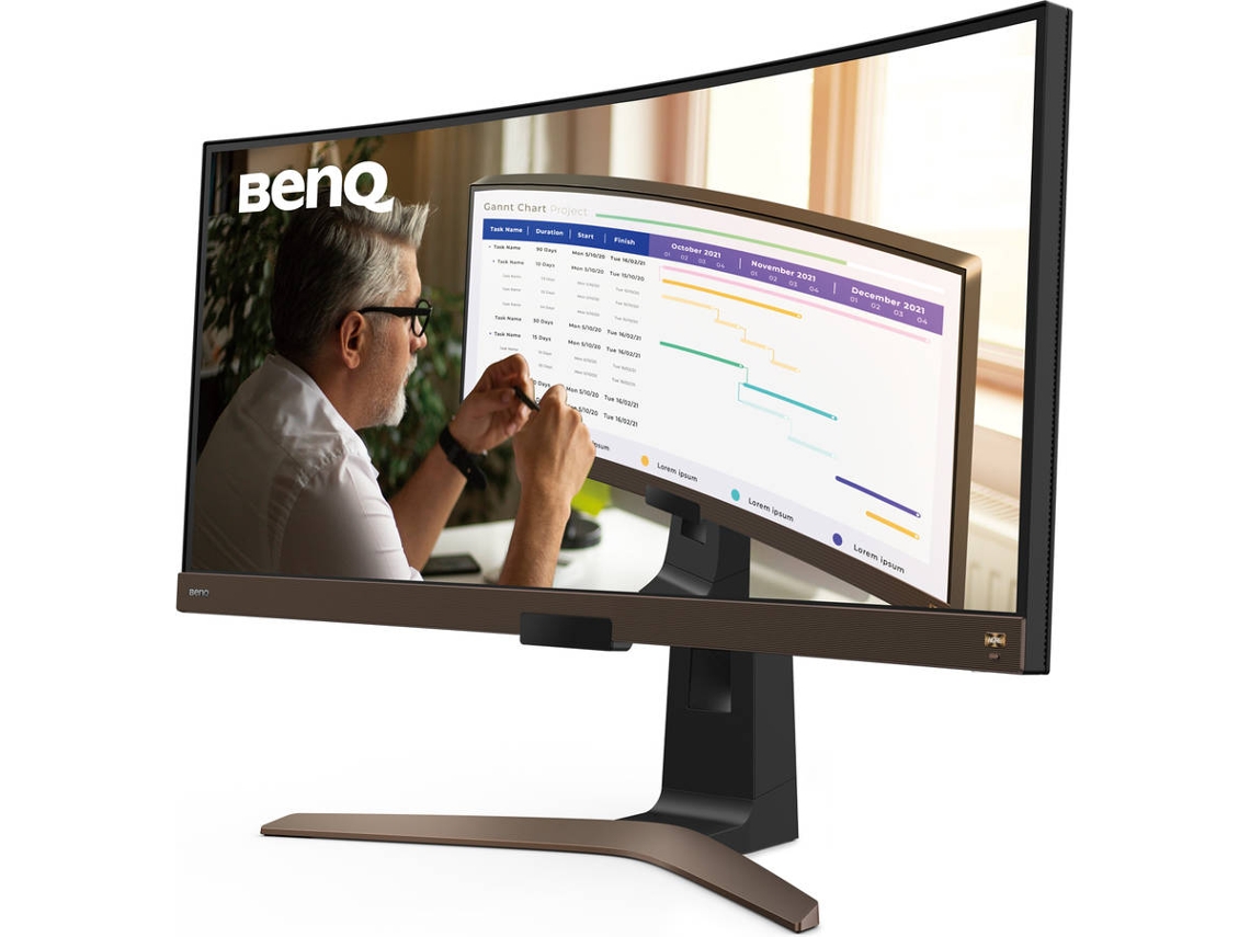 Monitor Curvo BENQ EW3880R (37.5'' - WQHD+ - IPS) | Worten.pt