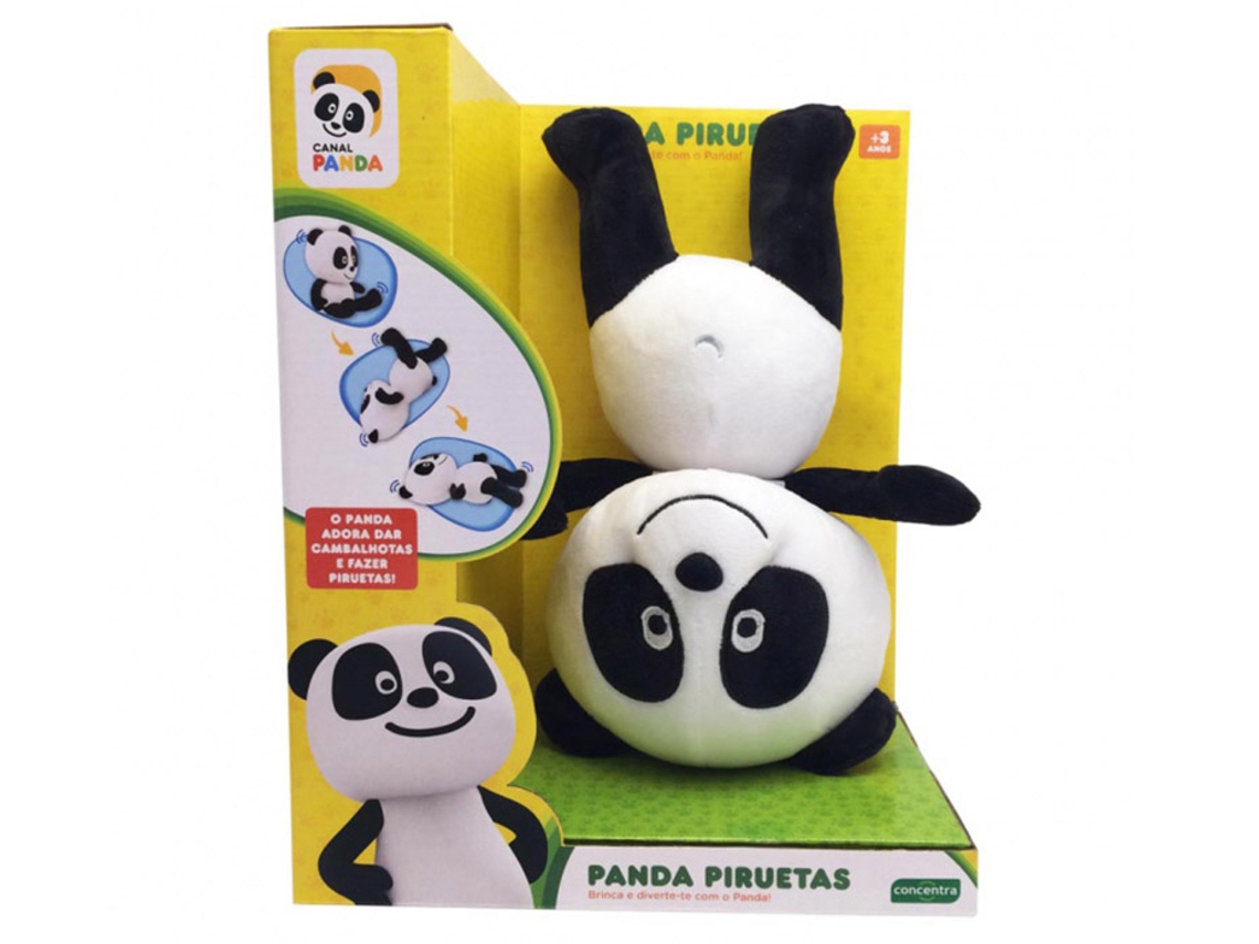 Peluche CONCENTRA Panda – Piruetas | Worten.pt