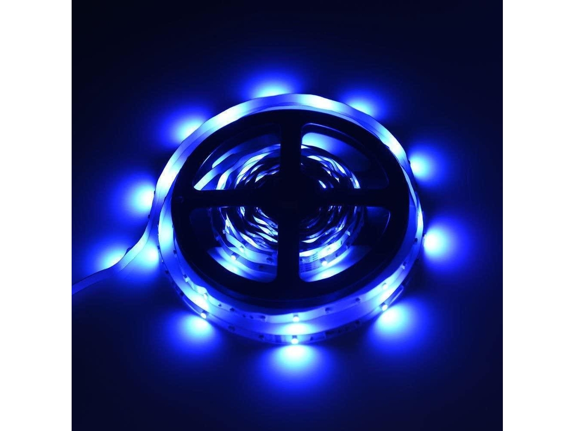 Circuito de Luz Led / Faixa de Luz Rgb com Mudança de Cor com Control ...