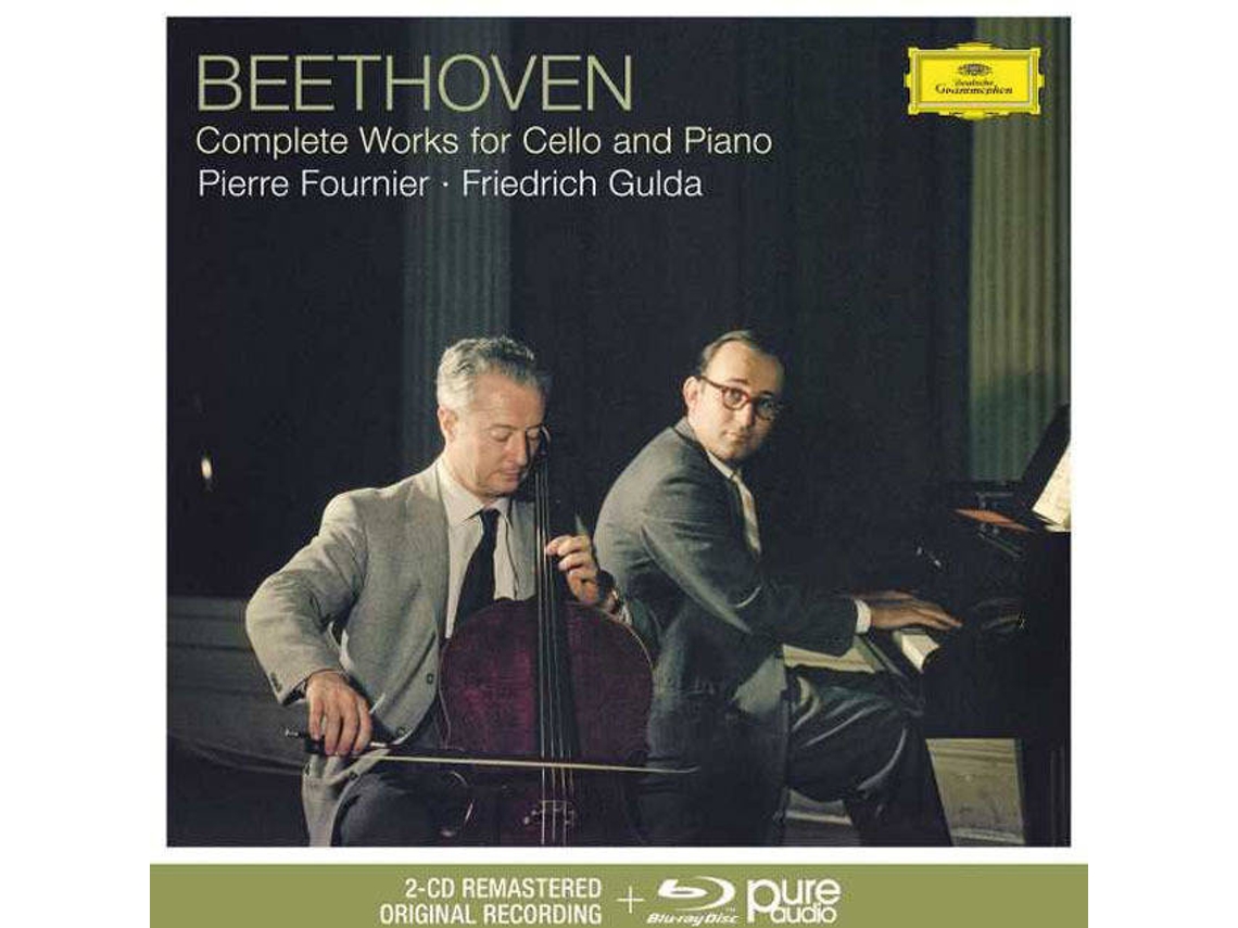 2 CD+Blu-Ray Audio Pierre Fournier/Friedrich Gulda - Beethoven ...
