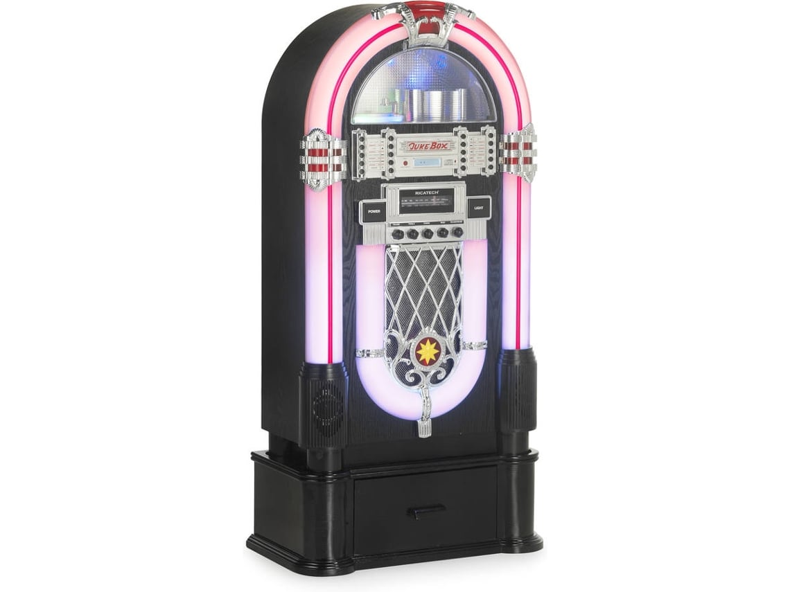 Jukebox Bluetooth RICATECH RR1000 Preto | Worten.pt