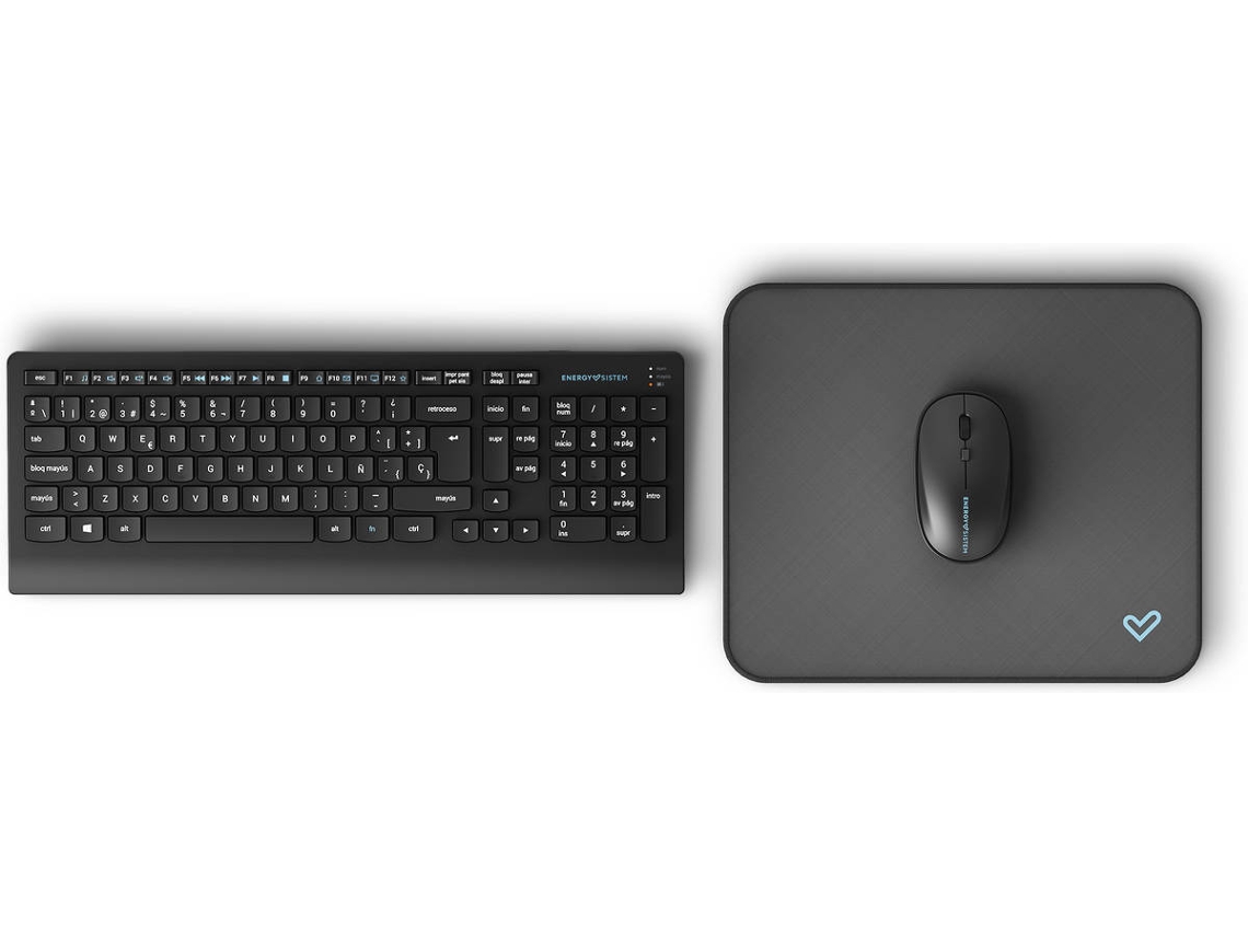Kit de Teclado e Rato ENERGY SISTEM Office Wireless Set 3 Silent ...