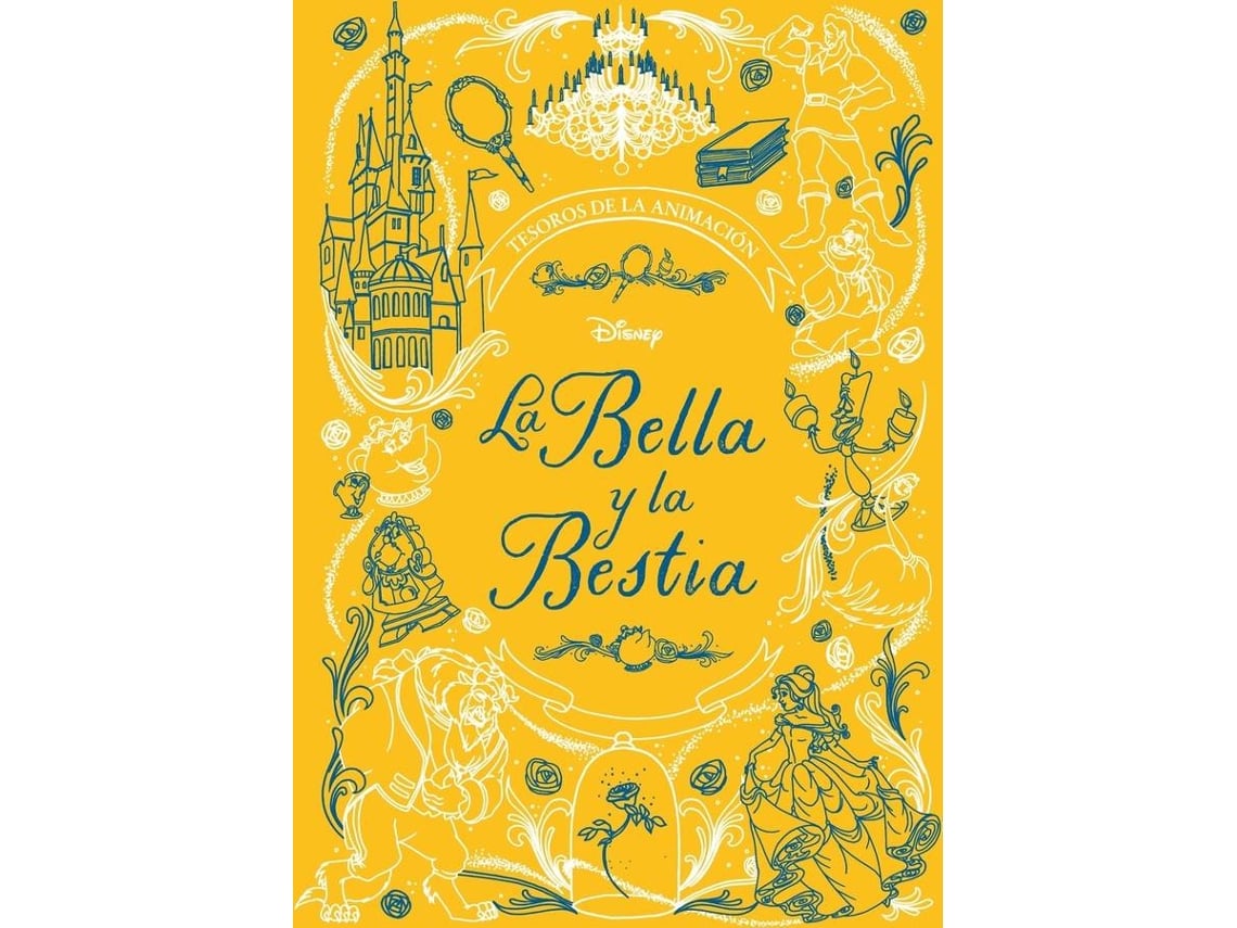 Livro La Bella Y La Bestia. Tesoros De La Animación de Disney (Espanhol ...