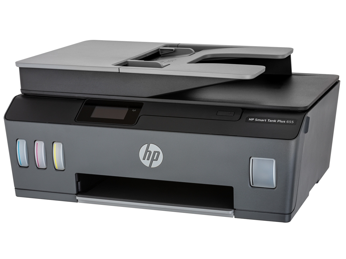 Impressora HP Smart Tank Plus 655 (Multifunções - Jato de Tinta ...