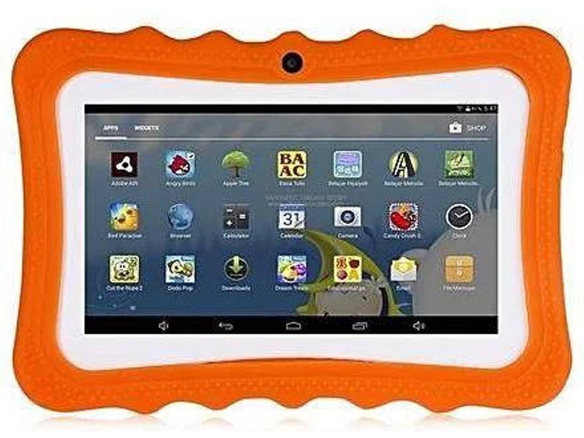 Tablet Infantil (7'' - 8 GB - 1 GB RAM - Wi-Fi - Laranja) | Worten.pt