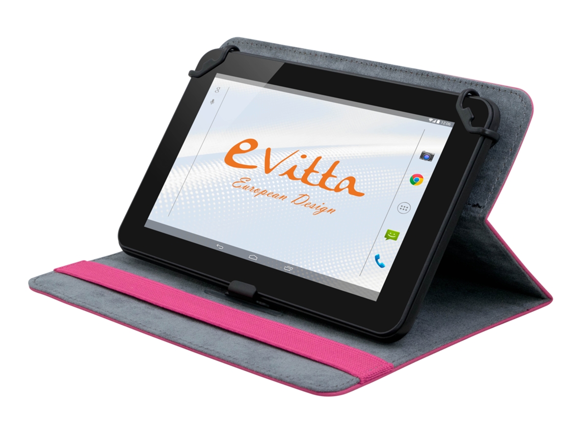 Capa Tablet Universal 7'' EVITTA Stand Rosa | Worten.pt
