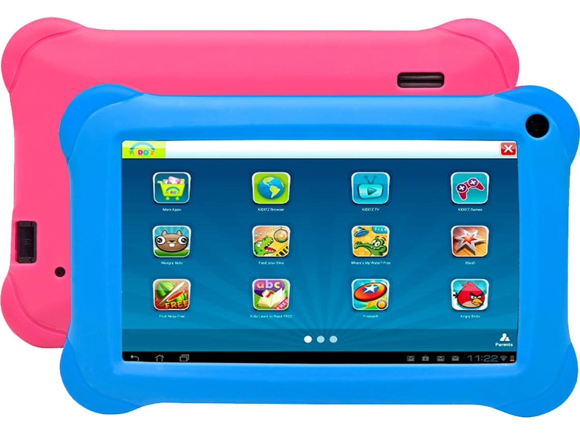 Tablet Infantil DENVER TAQ-70353K (7'' - 8GB - 1GB RAM - Wi-Fi - Azul e ...