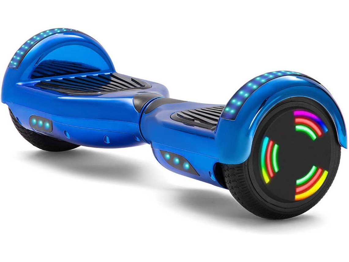 Hoverboard E-RIDES WF17 Azul (Coluna Bluetooth|Autonomia: 20 km ...