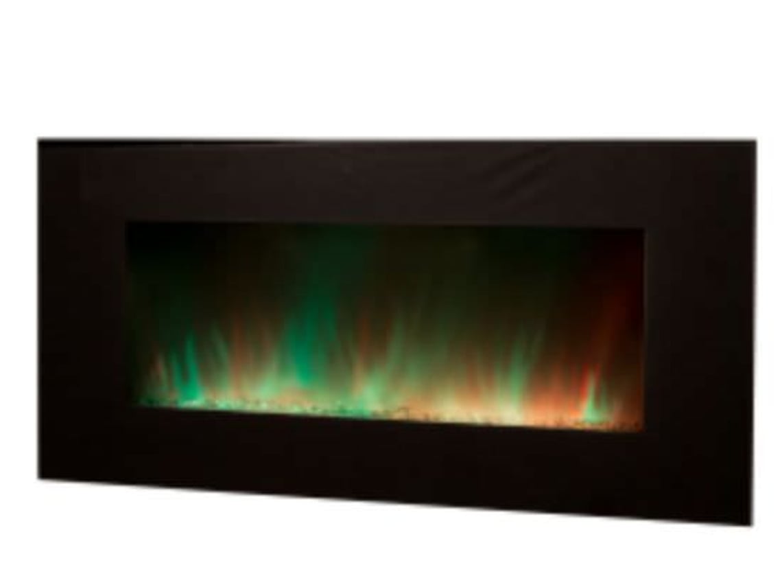 Chemin'Arte 066 Lareira eléctrica de parede com efeito de chama LED ...