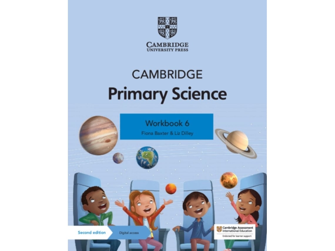 Livro cambridge primary science workbook 6 with digital access (1 year ...