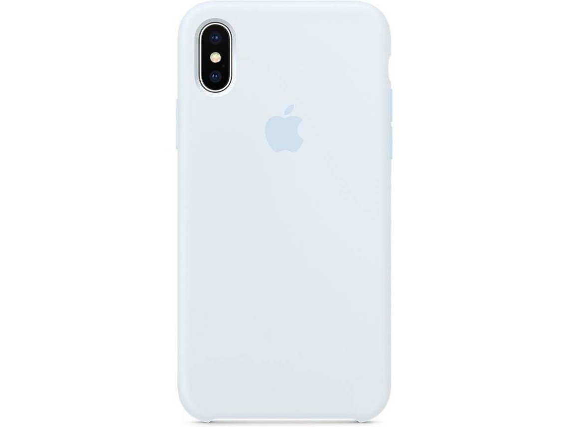 Capa iPhone X APPLE Silicone Azul | Worten.pt