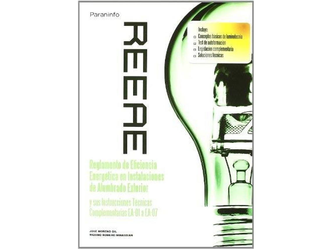 Livro Reeae Reglamento De Eficiencia Energetica En Instalaciones ...