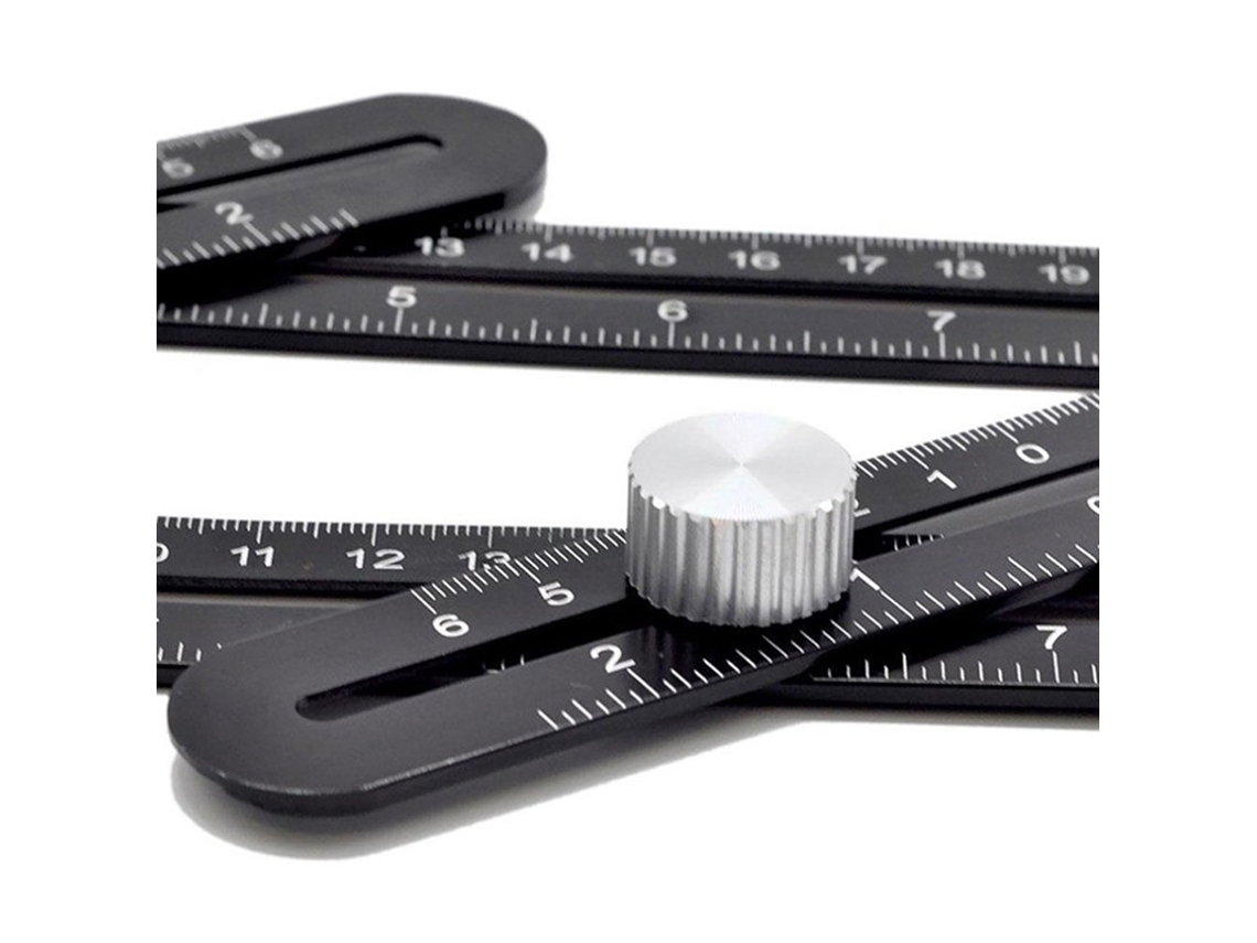 Régua de Medição Multiangular Dobrável, em Alumínio - Goeik | Worten.pt