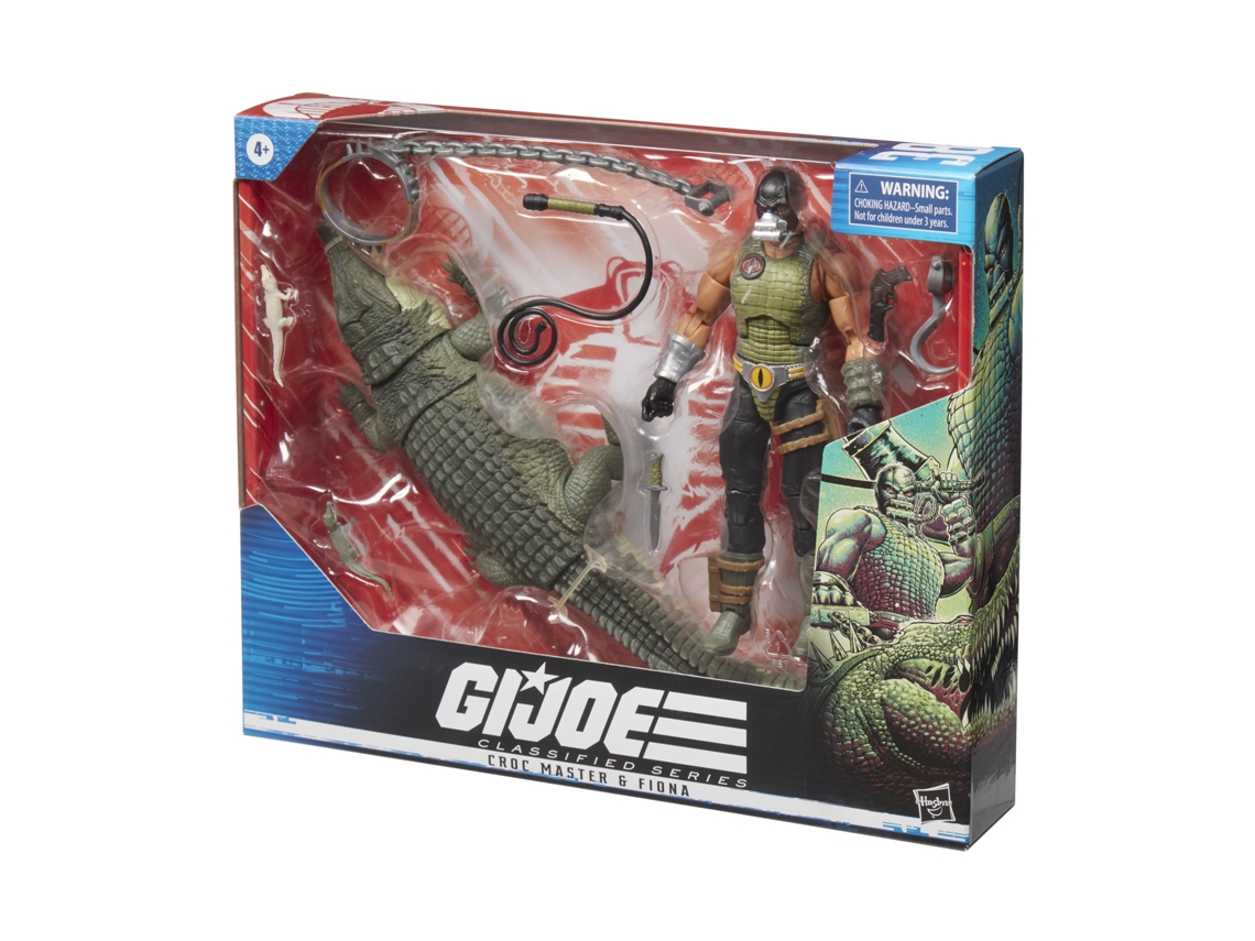 Figura de Ação GI JOE Classified Series Croc Master & Fiona | Worten.pt