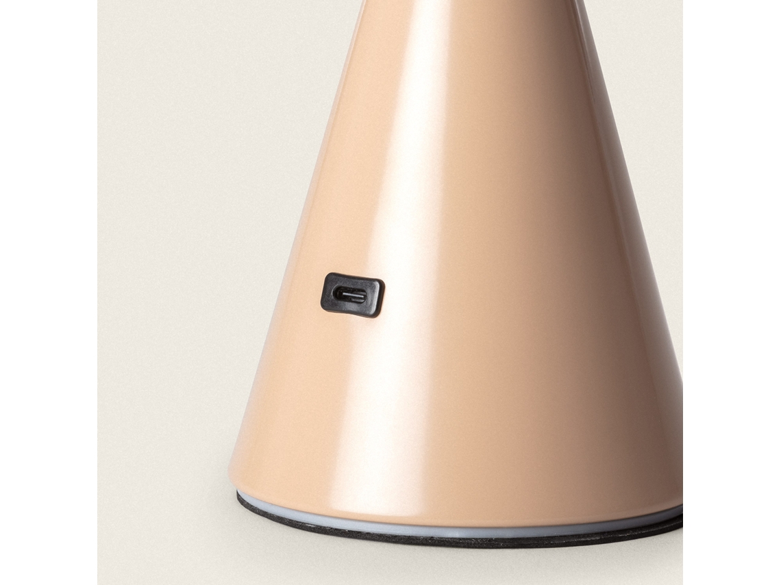 LEDKIA Candeeiro de Mesa Led 2W Portátil com Bateria Usb Recarregável Azana Camel 3000K | Worten.pt