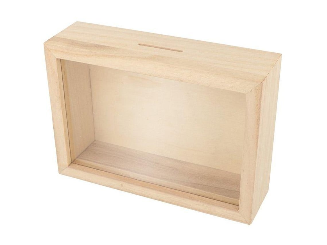 Mealheiro Moldura de Madeira para Personalizar 12 X 17 Cm ARTEMIO ...