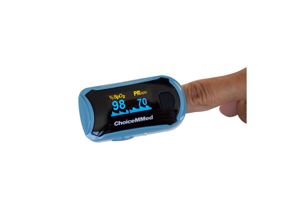 Oxímetro de Pulso de Dedo Onda Pletismográfica Saturometro Digital ...