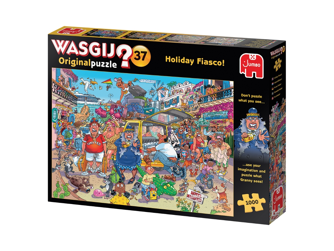 Puzzle Wasgij Original 37 1000 Pcs 1000 Peças Desenhos Animados | Worten.pt