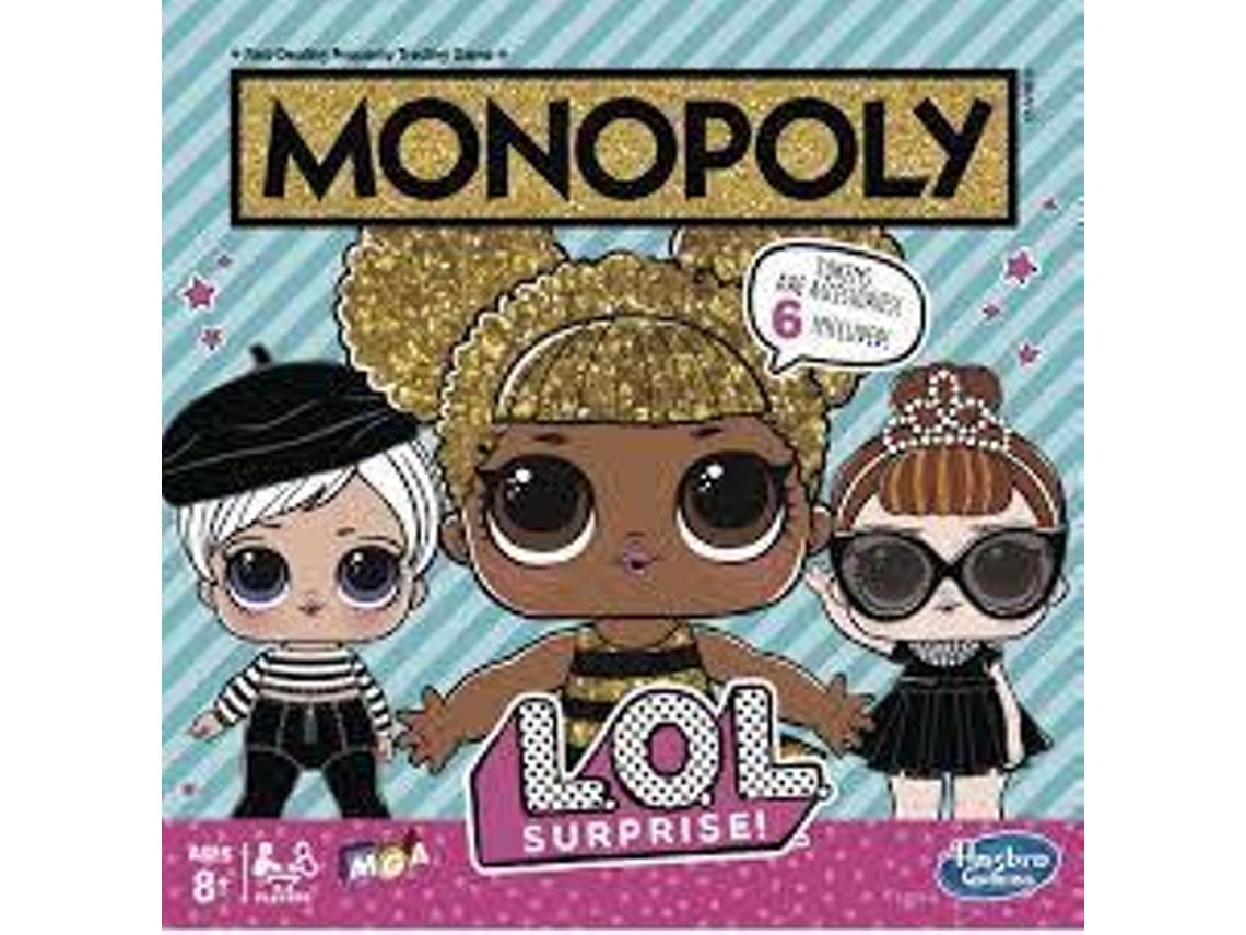 Jogo de Tabuleiro MONOPOLY Lol Surprise | Worten.pt