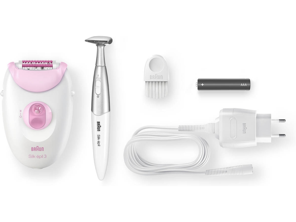 Depiladora BRAUN Silk Épil 3321 + FG1100 (Arranque - Multi-zonas ...