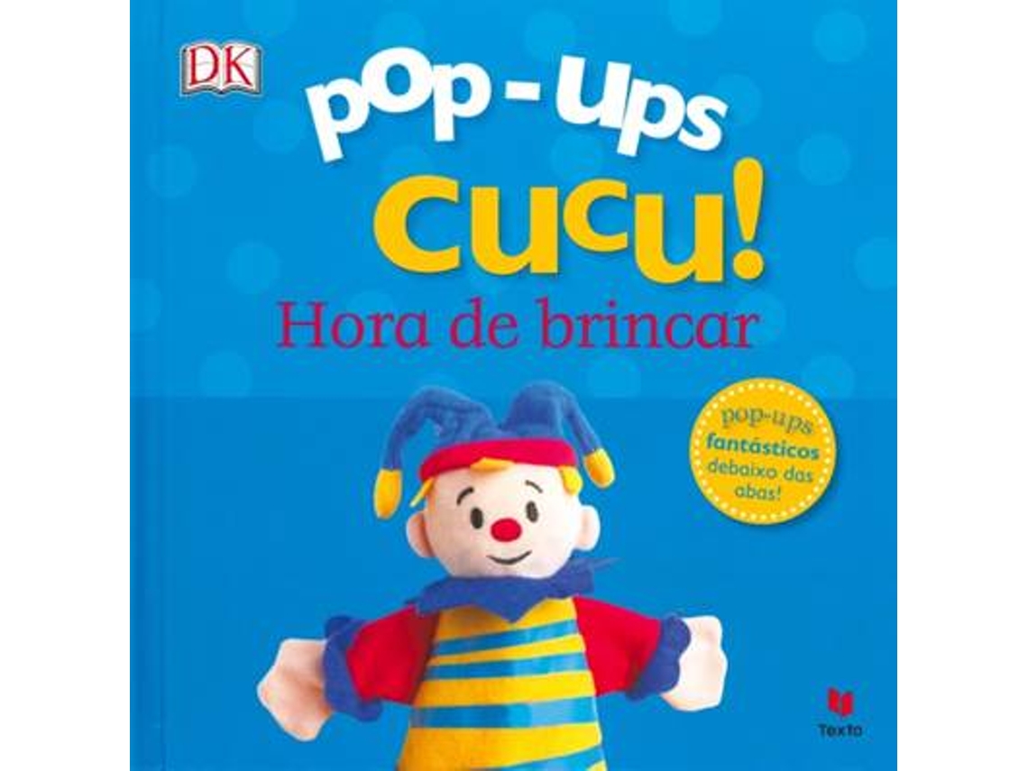 Livro Pop Up's Cucu! Hora de Brincar | Worten.pt