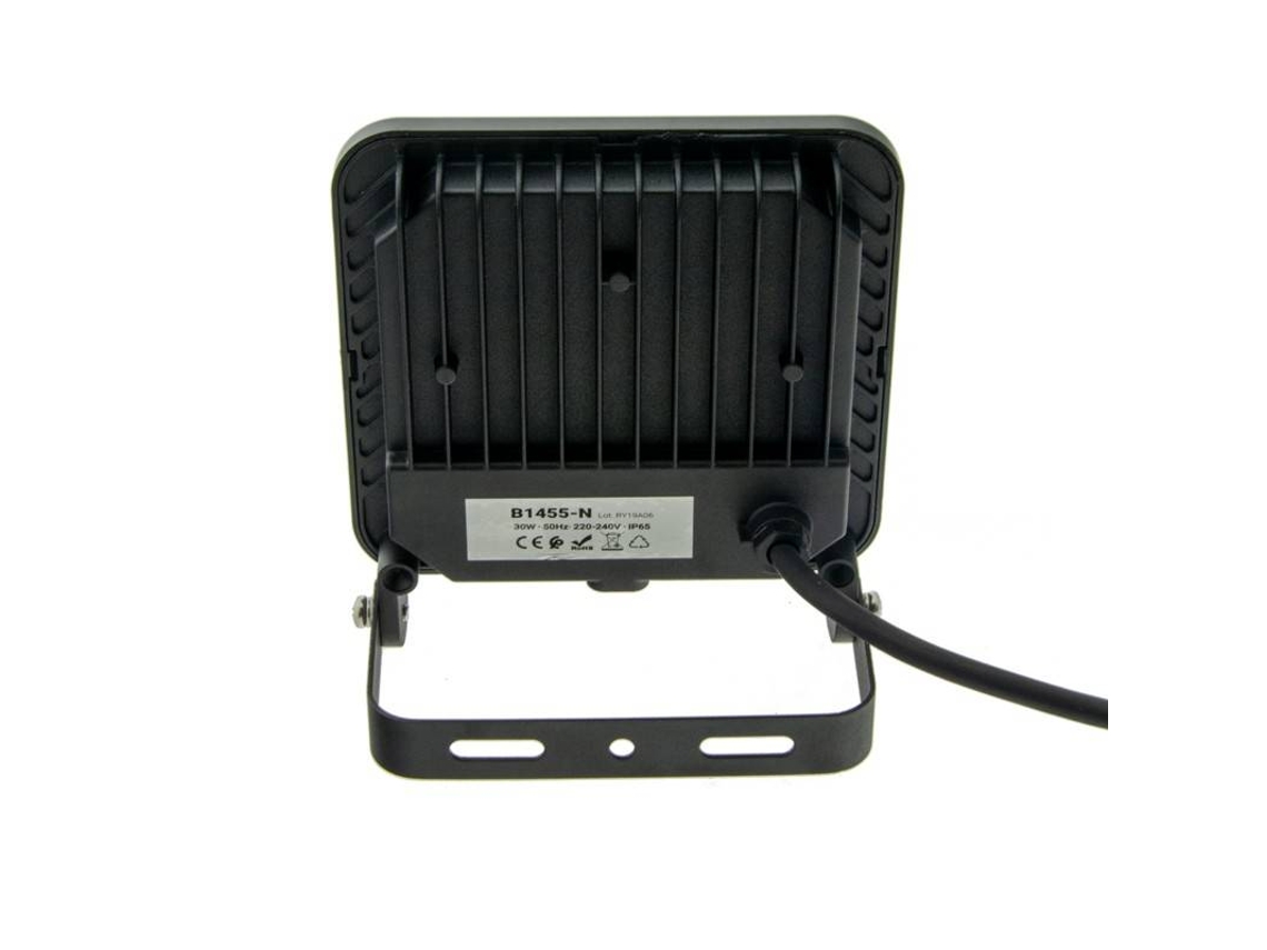 Foco Projetor Led Rgb 30W Ip65 com Comando 24 Teclas e Estaca Ip65 ...