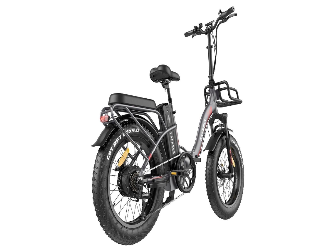 FAFREES F20 Max Bicicleta Elétrica 500W 1080Wh 110Km Autonomia Cinza ...