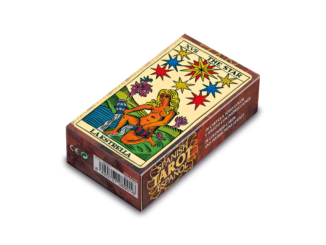 Baralho De Cartas FOURNIER Del Tarot Español, 78 Cartas FOURNIER ...