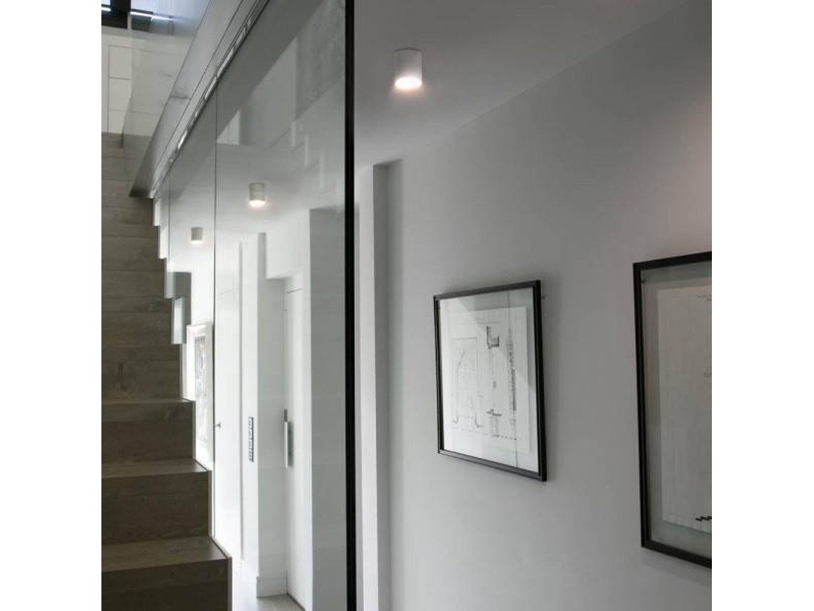 Plafon FARO BARCELONA Haru (Branco - LED - 6 W - Alumínio) | Worten.pt