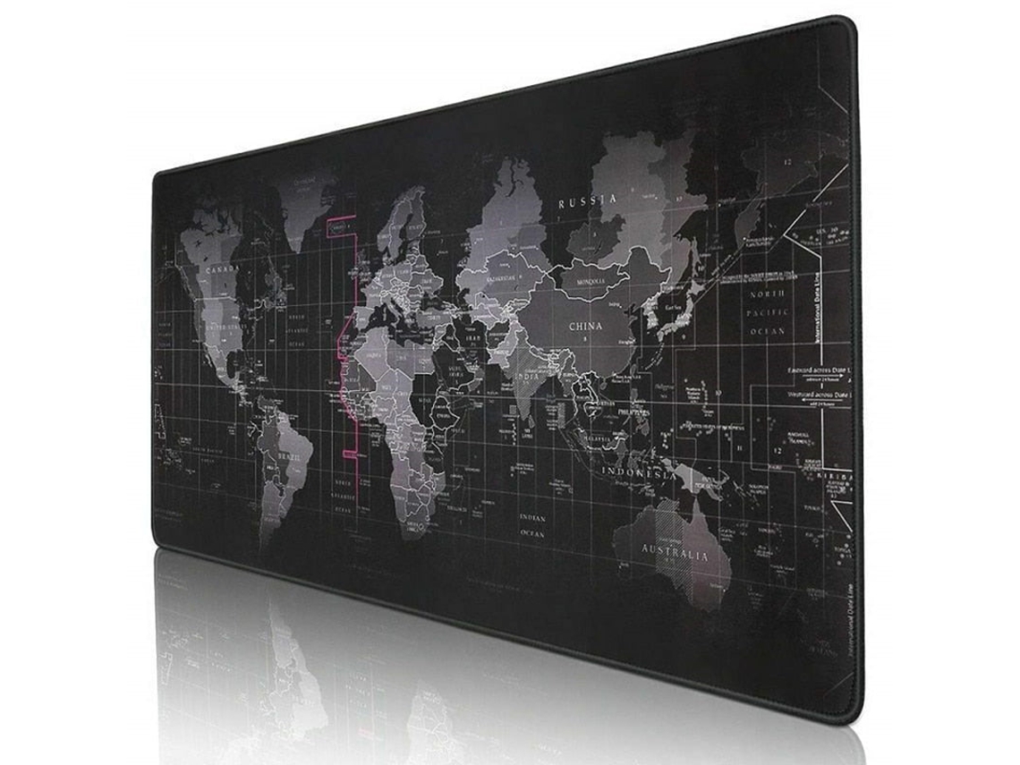 Mouse Pad Grande para Jogos com Mapa Do Velho Mundo SLOWMOOSE ...