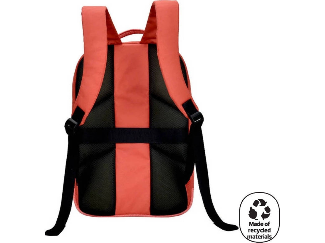 Mochila GOODIS Nature Roots (15.6'' - Materiais reciclados - Vermelho ...