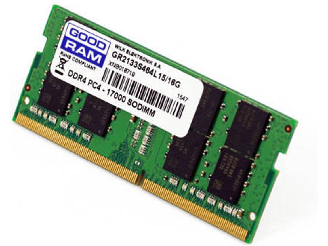 Memória RAM DDR4 GOOD RAM GR2133S464L15S/4G (1 x 4 GB - 2133 MHz - CL ...