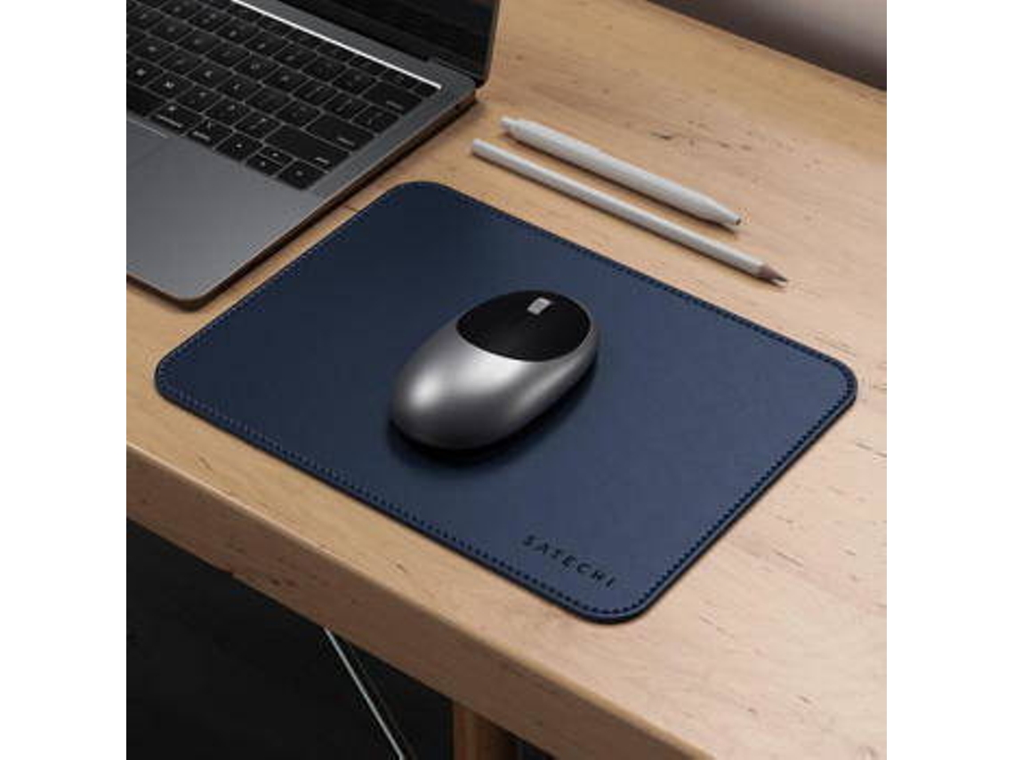Tapete de Rato SATECHI Eco-Leather (Azul) | Worten.pt