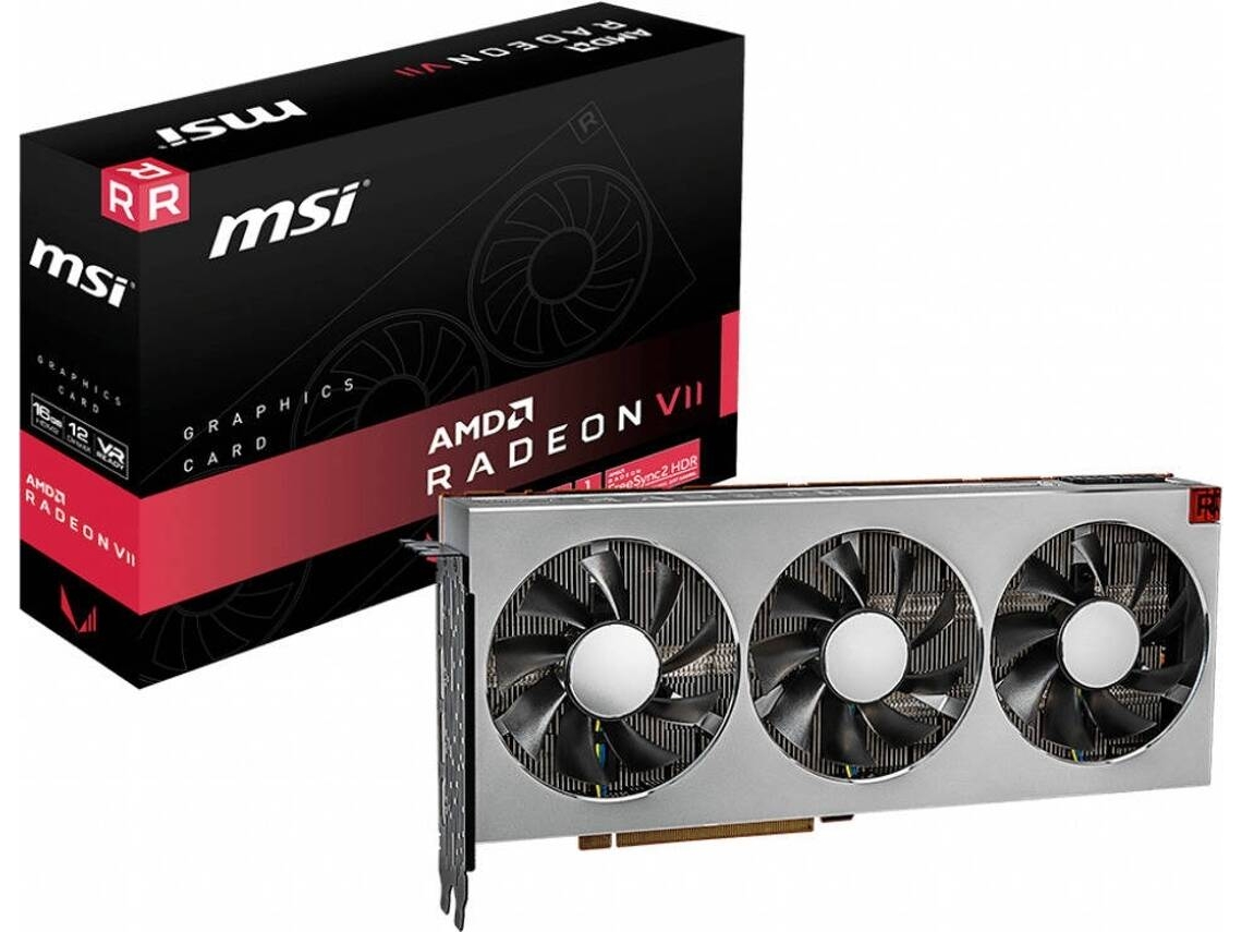 Placa Gráfica MSI Radeon VII (AMD - 16 GB HBM2) | Worten.pt
