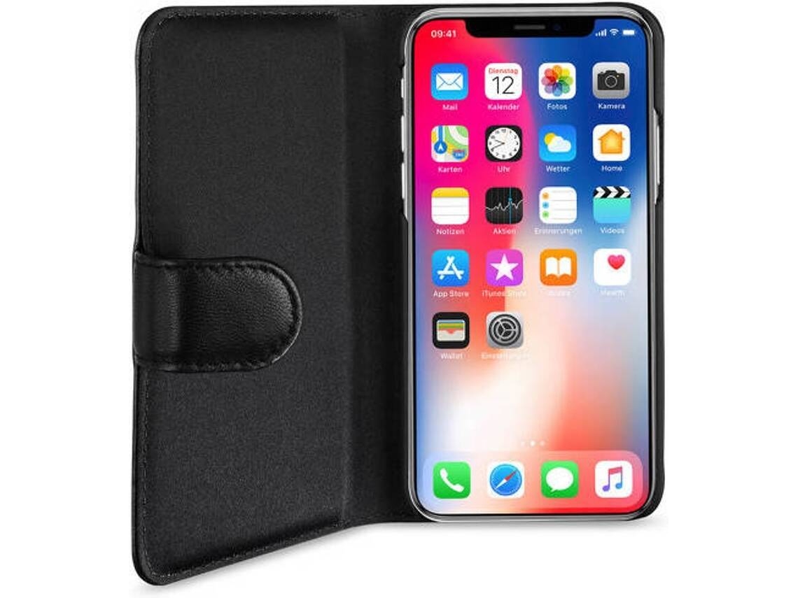 Capa iPhone XR ARTWIZZ Leather Preto | Worten.pt