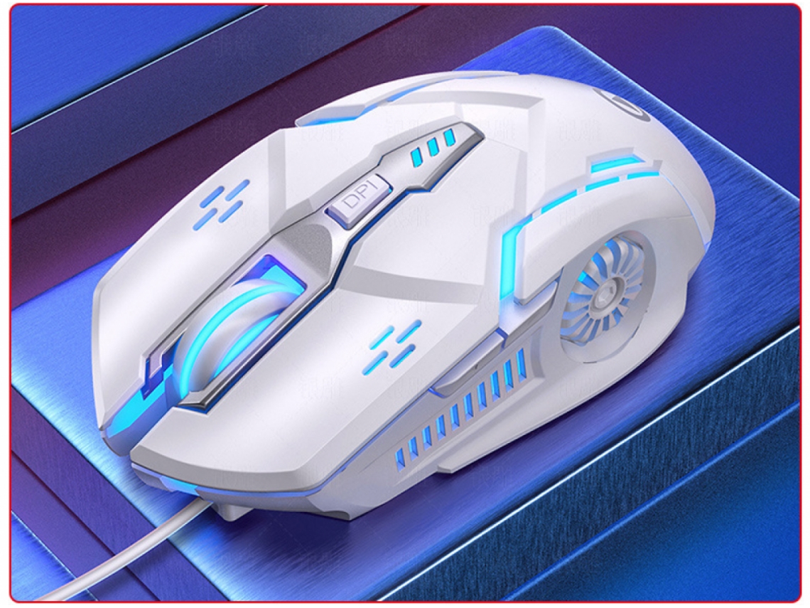 Ratos Para Jogos Ergonômicos Com Fio Com 7 Botões Programáveis, Chroma ...