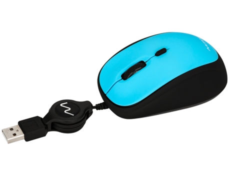 Rato MITSAI R311 (Cabo USB - Casual - 2400 dpi - Azul) | Worten.pt