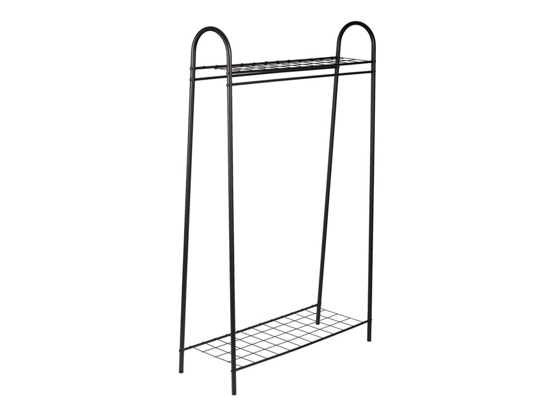 Bengaleiro [EN.CASA] (Preto - Metal - 144 x 89 x 33 cm) | Worten.pt
